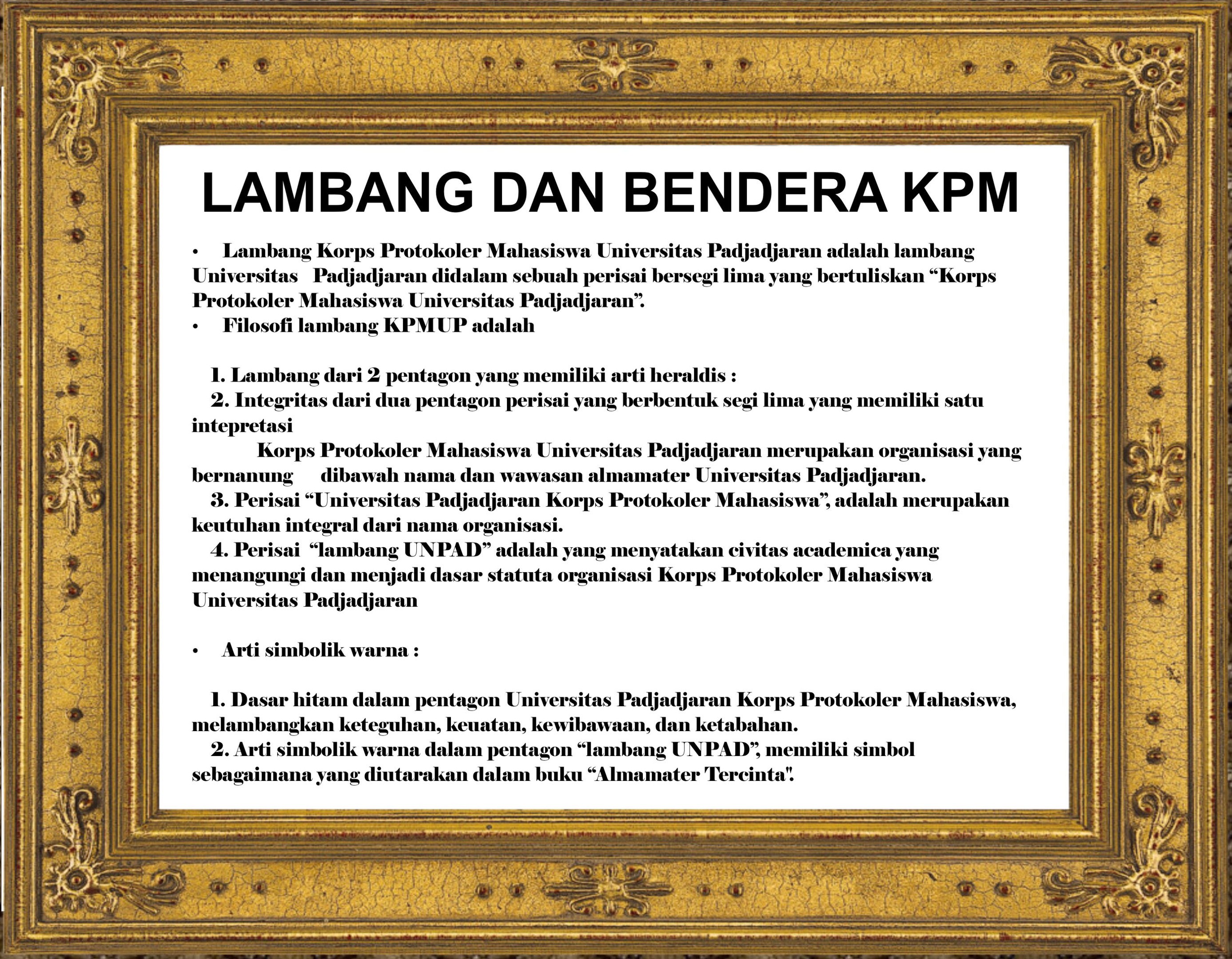 Identitas Organisasi – KPM UNPAD